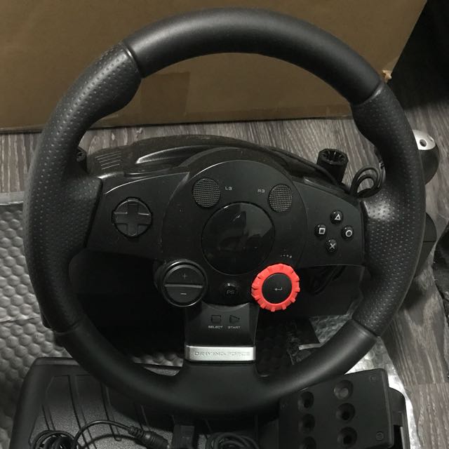 Logitech Driving Force GT Steering Wheel, Video Gaming, Video Game ...