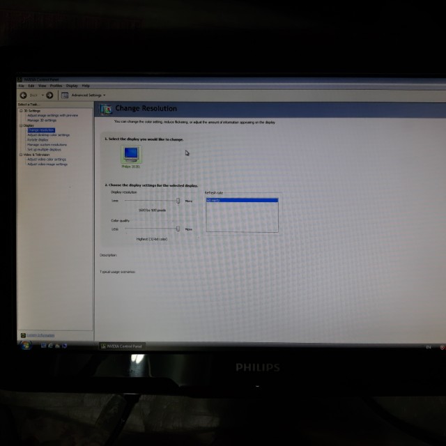 Philips LED monitor 202EL, Computers & Tech, Parts & Accessories ...