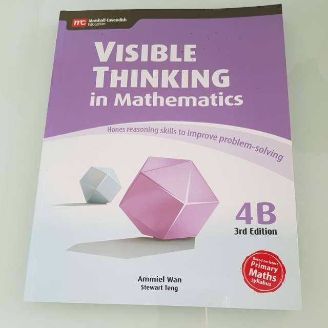 Primary 4 Visible Thinking in Mathematics 4A & 4B, Hobbies & Toys, Books & Magazines, Textbooks ...