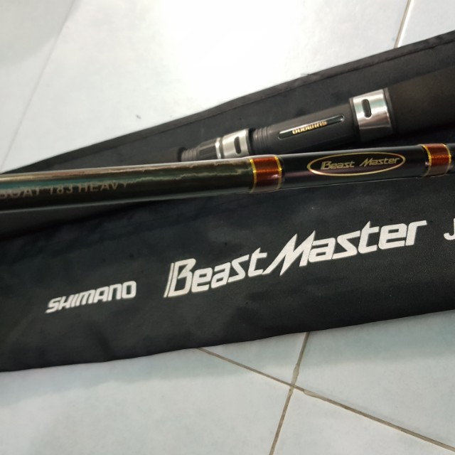 Shimano BeastMaster J-Boat 183HS, Sports Equipment, Fishing on Carousell