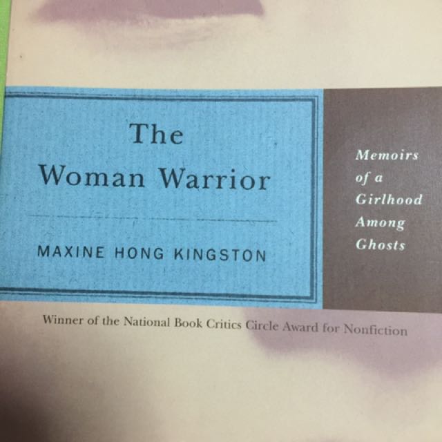 The woman warrior by Maxine Hong Kingston, Hobbies & Toys, Books ...