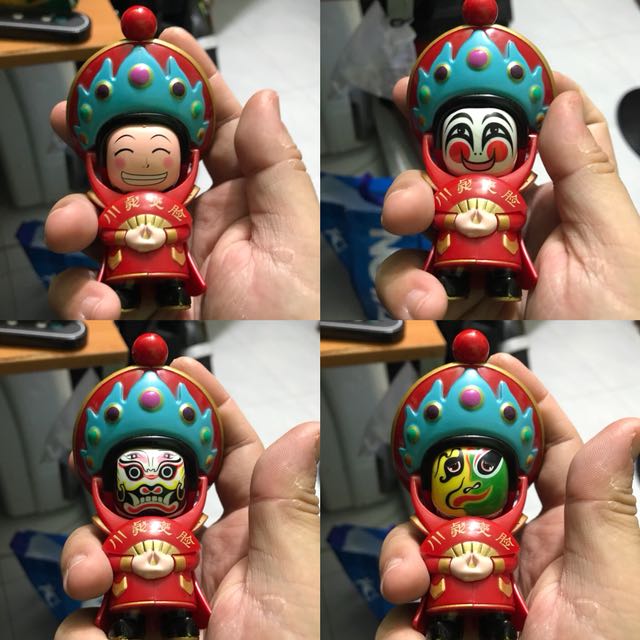 Traditional Creative Chinese Opera Face Changing Doll Sichuan Opera ...