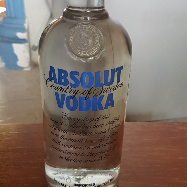 Vodka, Food & Drinks, Alcoholic Beverages on Carousell