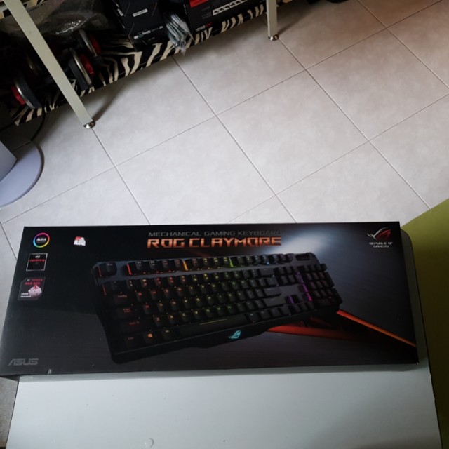 Asus Rog claymore (red switch), Computers & Tech, Parts & Accessories ...