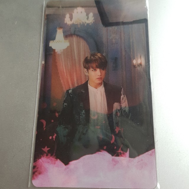 BTS WINGS CONCEPT BOOK Jungkook Lenticular Card, Hobbies & Toys, Collectibles & Memorabilia, K ...