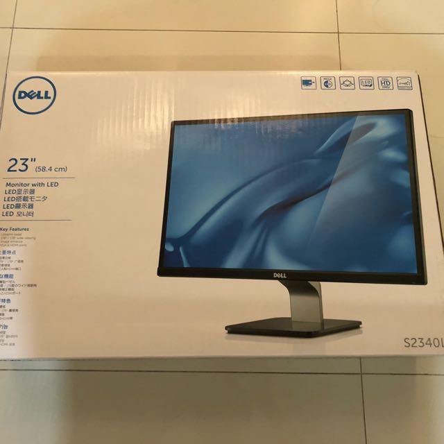 Dell S2340L Monitor, Computers & Tech, Desktops on Carousell