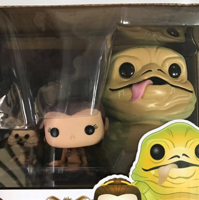 Funko POP Jabba the Hutt Slave Leia Salacious B Crumb Star Wars ...