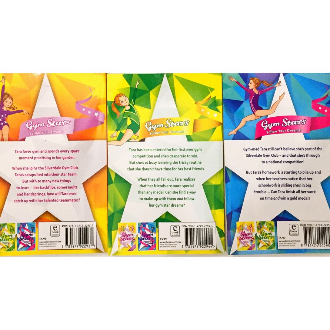 Gym Stars Collection (Set of 3 books) by Jane Lawes, Hobbies & Toys ...