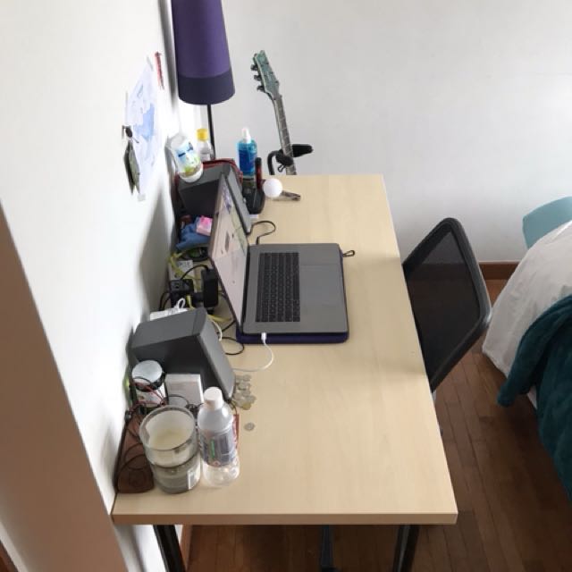 Linnmon IKEA desk, Furniture & Home Living, Furniture, Tables & Sets on ...