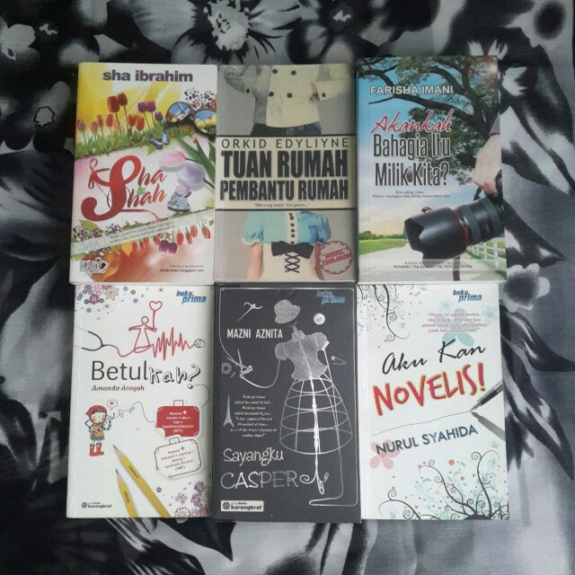 Novel Melayu, Hobbies & Toys, Books & Magazines, Storybooks on Carousell