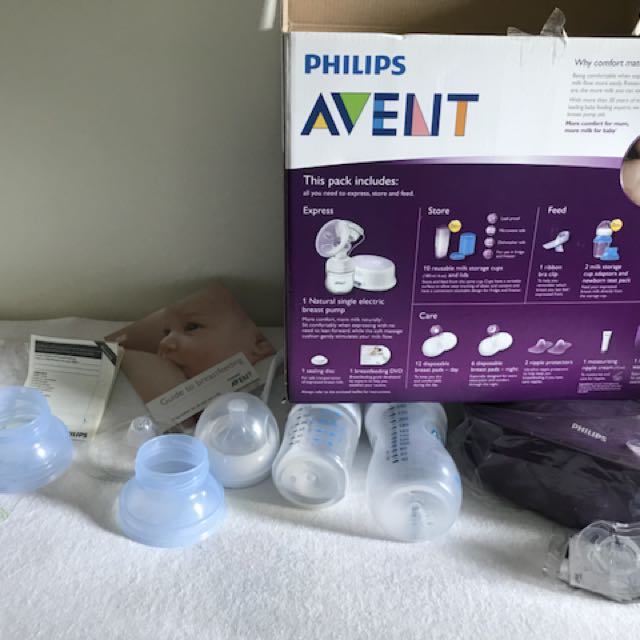Philips Avent Single Breast Pump system, Babies & Kids, Nursing ...