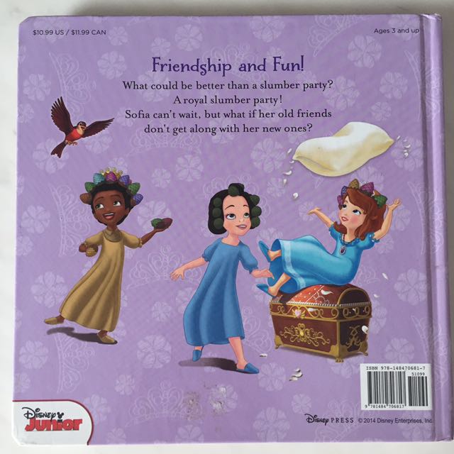 Sofia The First- The Royal Slumber Party, Hobbies & Toys, Books ...