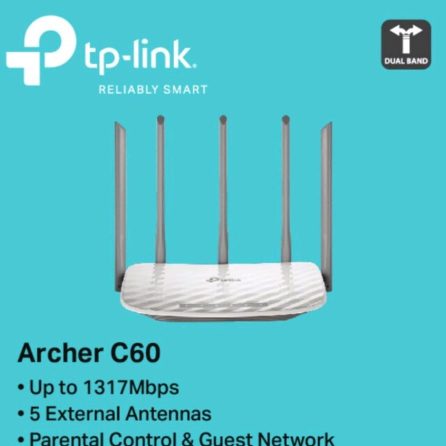 TP-Link Router C60, Computers & Tech, Parts & Accessories, Networking ...
