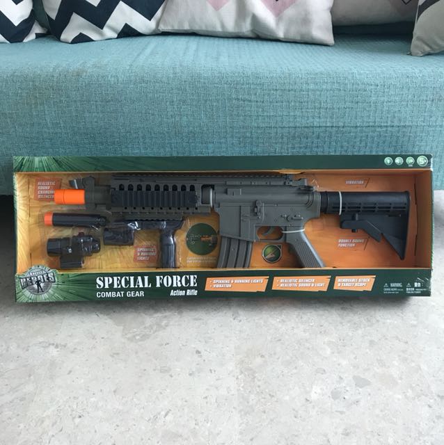True Heroes Special Force Combat Gear Action Rifle, Hobbies & Toys ...