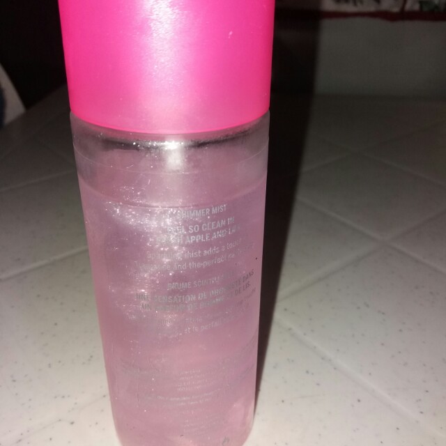 Rush Sale Victorias Secret Pink Fresh And Clean Shimmer Mist Beauty