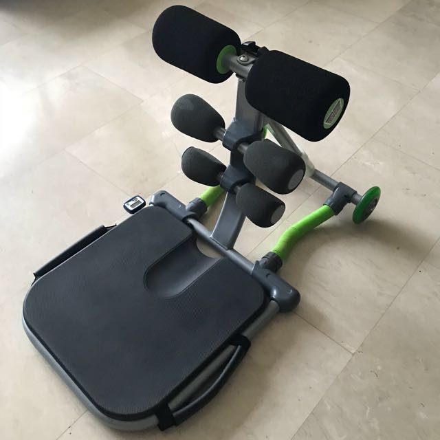 Abdominal Crunch Machine - Total Core, Sports Equipment, Exercise ...