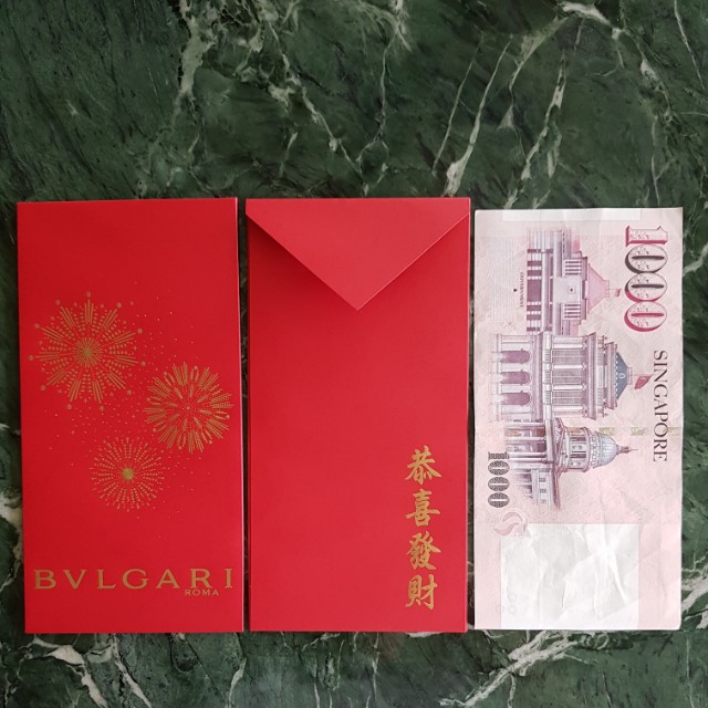 Bvlgari Red Packets, Luxury, Accessories on Carousell