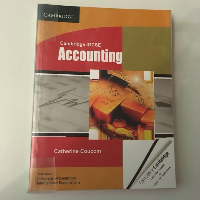 Cambridge Igcse Accounting Textbook Hobbies And Toys Books And Magazines Textbooks On Carousell