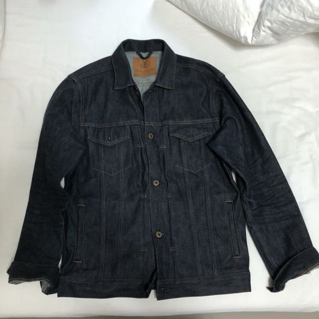 Japan Blue RAW Denim Jacket, Men's Fashion, Bottoms, Jeans on Carousell