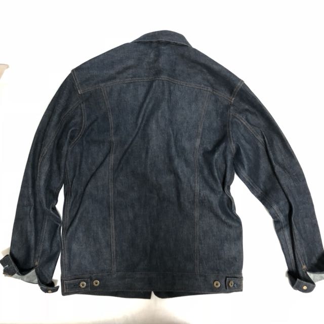 Japan Blue RAW Denim Jacket, Men's Fashion, Bottoms, Jeans on Carousell