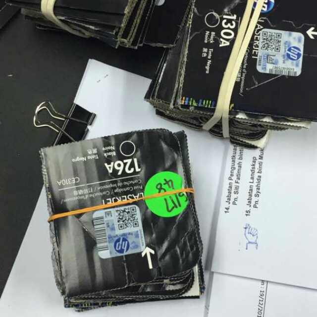 Kami membeli sticker hologram hp,toner,ink baru dan juga kosong ...