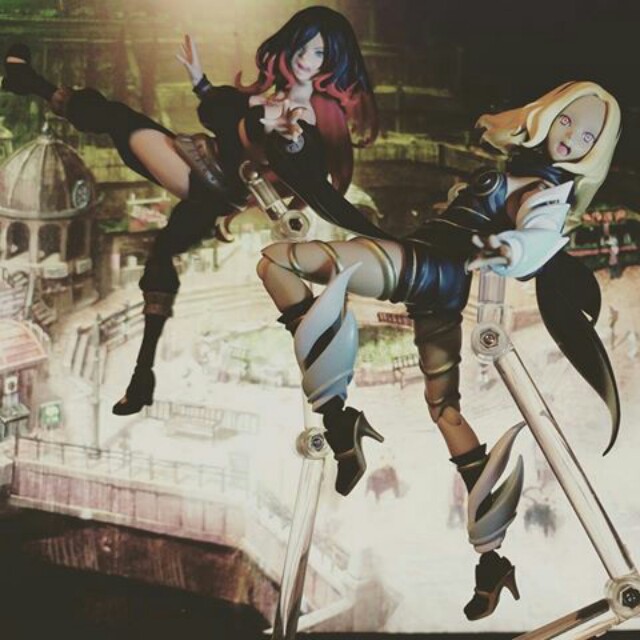 Kat 2.0 and Raven Figma Gravity Rush/Daze 2, Hobbies & Toys, Toys & Games on Carousell