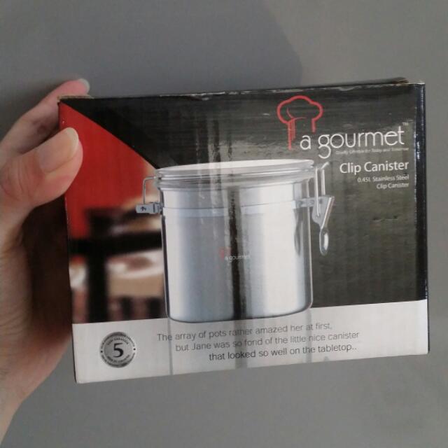 La Gourmet 0.45L Clip Canister, TV & Home Appliances, Kitchen ...