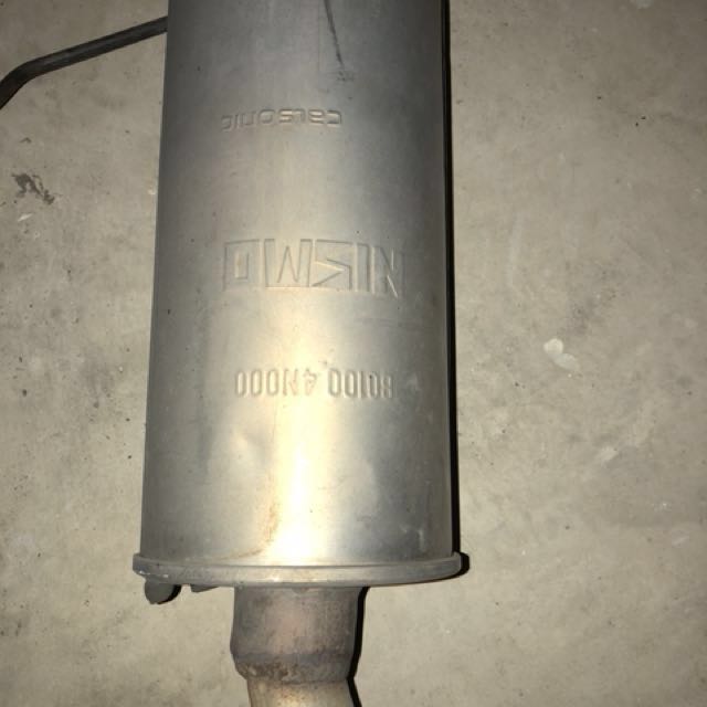 NISMO Exhaust Nissan Motorsport Calsonic, Car Accessories on Carousell