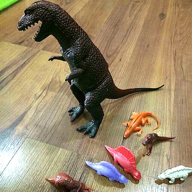 Old 80-90's Dinosaur Toy, Hobbies & Toys, Collectibles & Memorabilia ...
