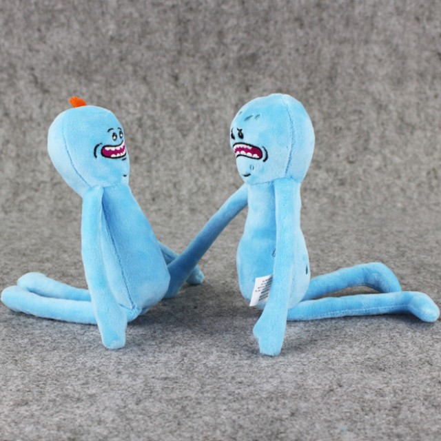 Meeseeks Rick and Morty Plush Set Angry Sad Happy, Hobbies & Toys, Toys ...