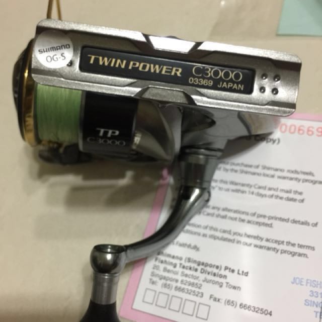 Shimano Twinpower C3000 , Sports Equipment, Fishing on Carousell