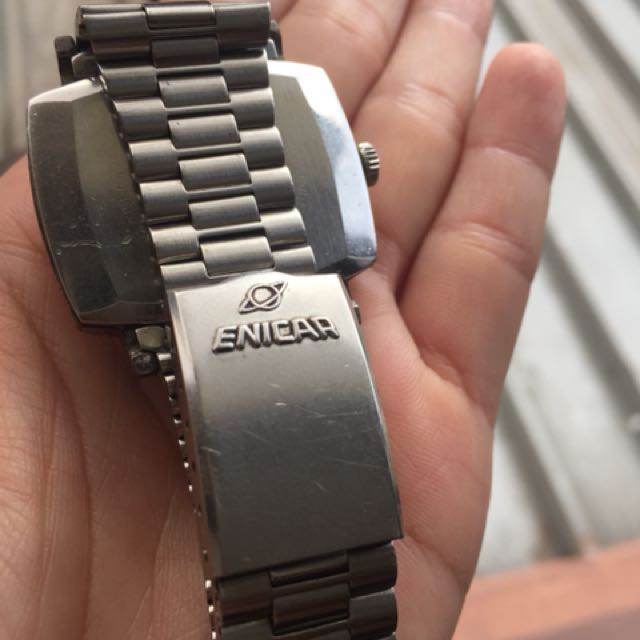 Vintage Enicar Watch, Women's Fashion, Watches & Accessories, Watches ...