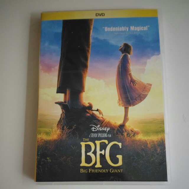 DVD Disney The BFG Big Friendly Giant, Hobbies & Toys, Music & Media ...