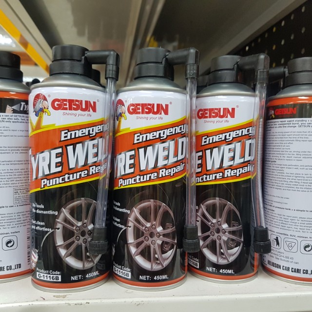 Emergency tyre weld puncture repair, Car Accessories on Carousell