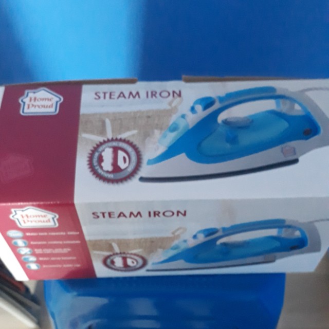 Home proud steam iron, TV & Home Appliances, Irons & Steamers on Carousell