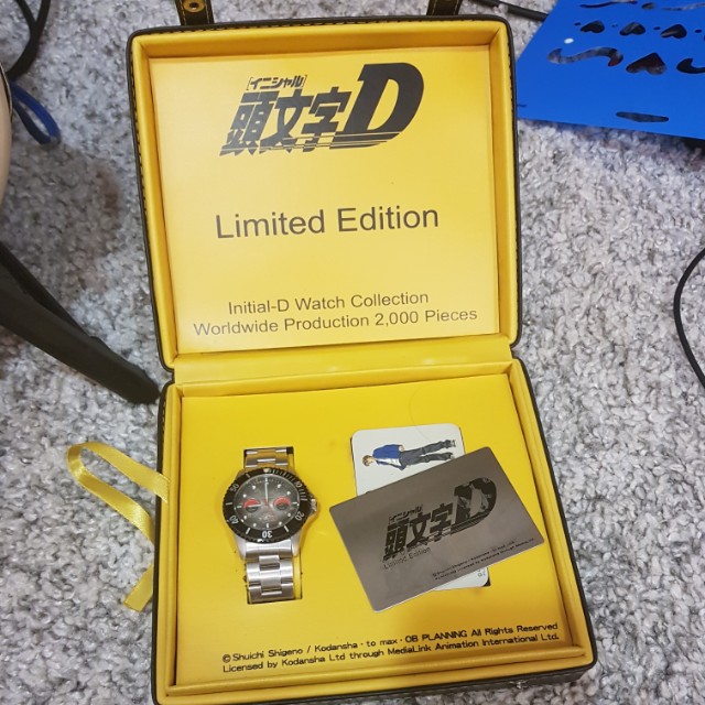 Initial - D Limited Watch no. 555, Mobile Phones & Gadgets, Wearables ...