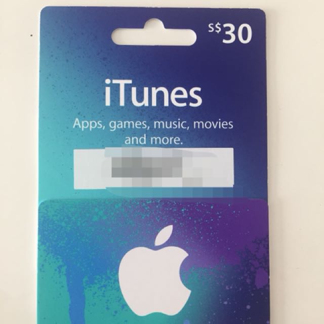 iTunes Card, Tickets & Vouchers, Vouchers on Carousell