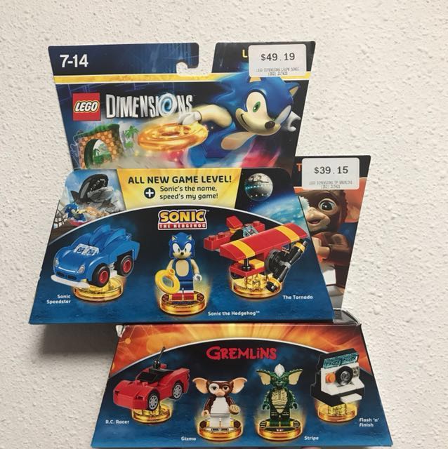 Lego Dimensions - Sonic & Gremlins, Hobbies & Toys, Toys & Games on ...
