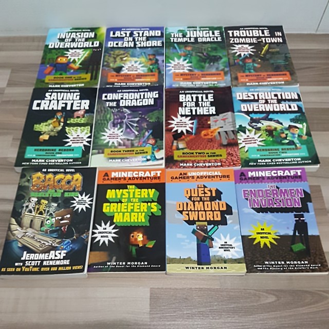 Minecraft story books, Hobbies & Toys, Books & Magazines, Children's ...