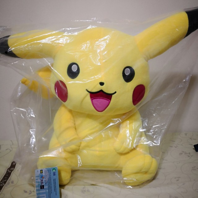 Pikachu Jumbo Plush 45cm, Hobbies & Toys, Toys & Games on Carousell