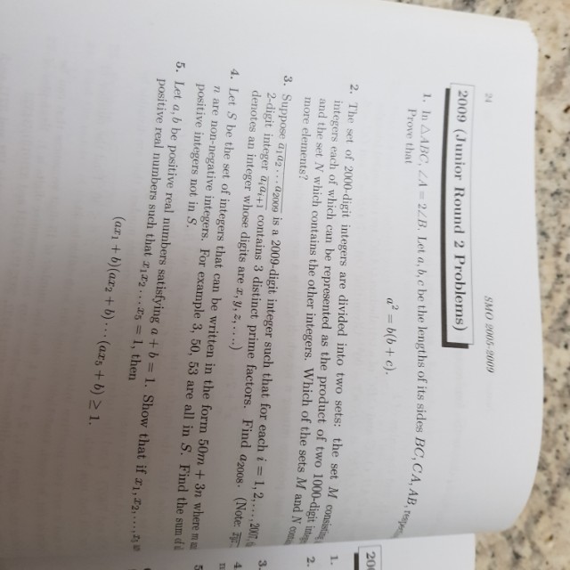 Singapore Mathematics Olympiad (SMO) Papers with Solutions, Hobbies ...