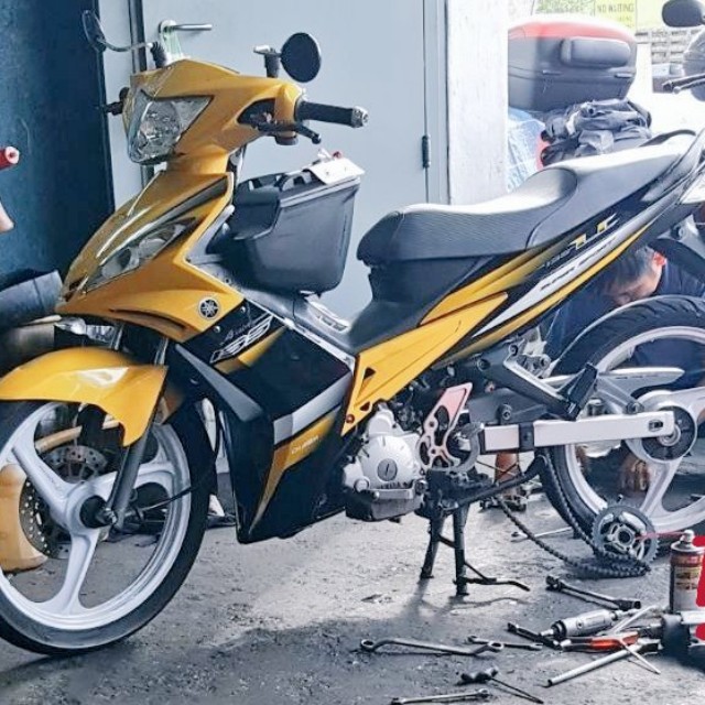 Yamaha Spark 135, Motorcycles, Motorcycles for Sale, Class 2B on Carousell