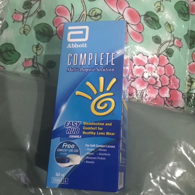 Abbott Complete Contact Lens Solution, Beauty & Personal Care, Face ...
