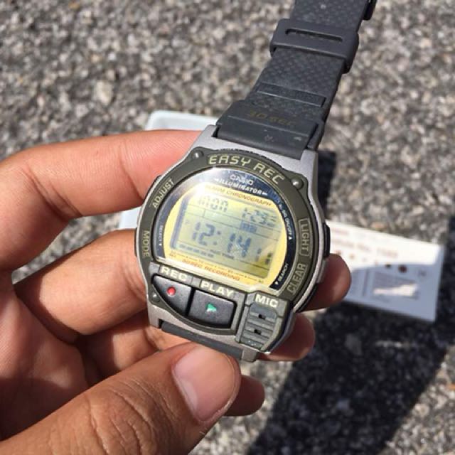 Casio vintage easy rec, Mobile Phones & Gadgets, Wearables & Smart ...