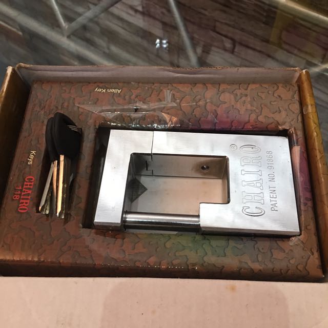 Chairo patent lock, Furniture & Home Living, Furniture, Other Home ...