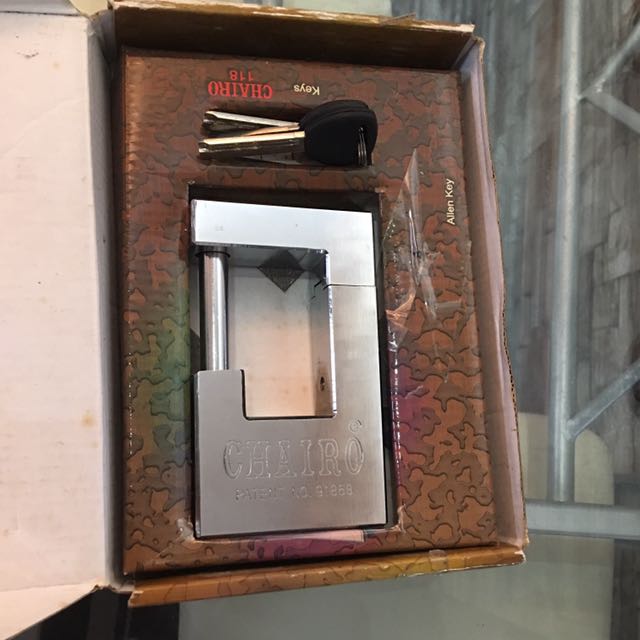 Chairo patent lock, Furniture & Home Living, Furniture, Other Home ...