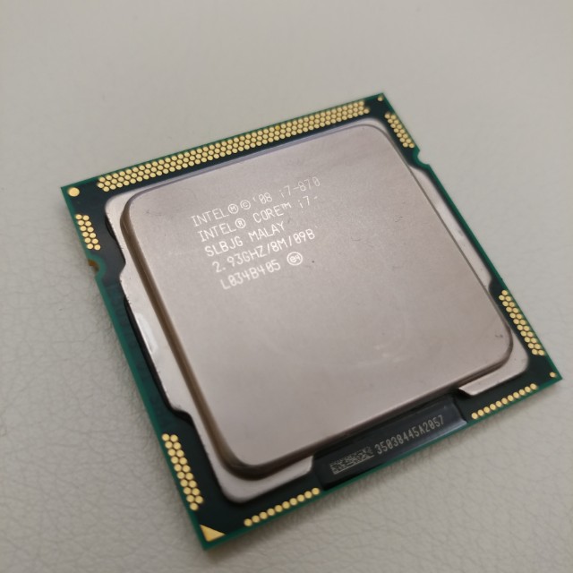Intel i7-870 CPU, 電腦＆科技, 手提電腦 - Carousell