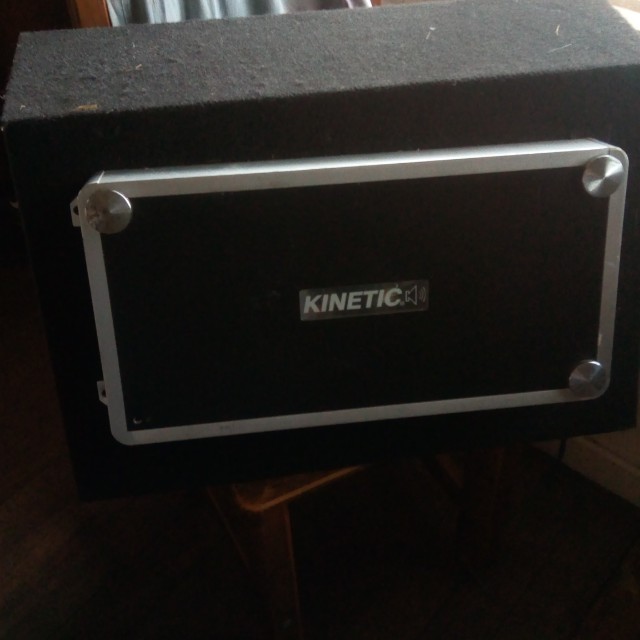 Kinetic 4 Chanel AMP (KD-1504) & Rockford Fosgate P2 12inch Subwoofer ...