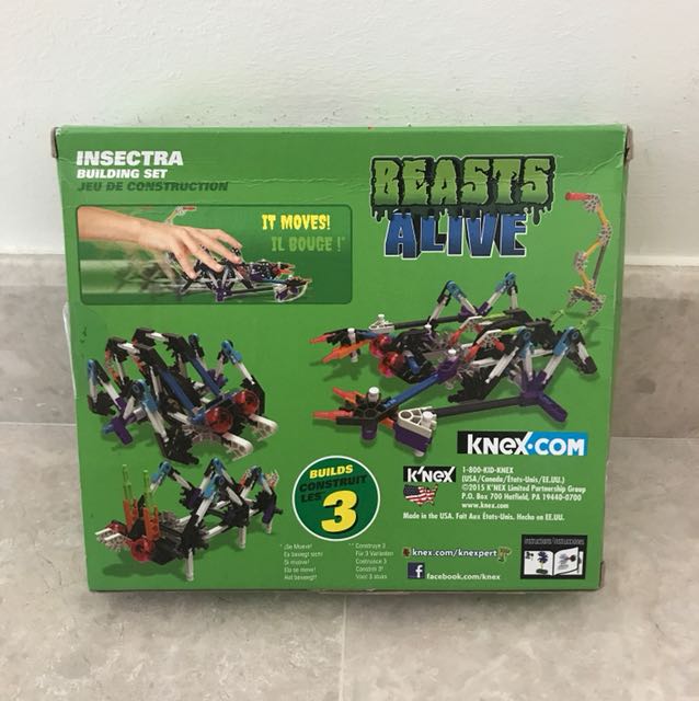 K'NEX Beasts Alive Insectra Building Set, Hobbies & Toys, Toys & Games on Carousell