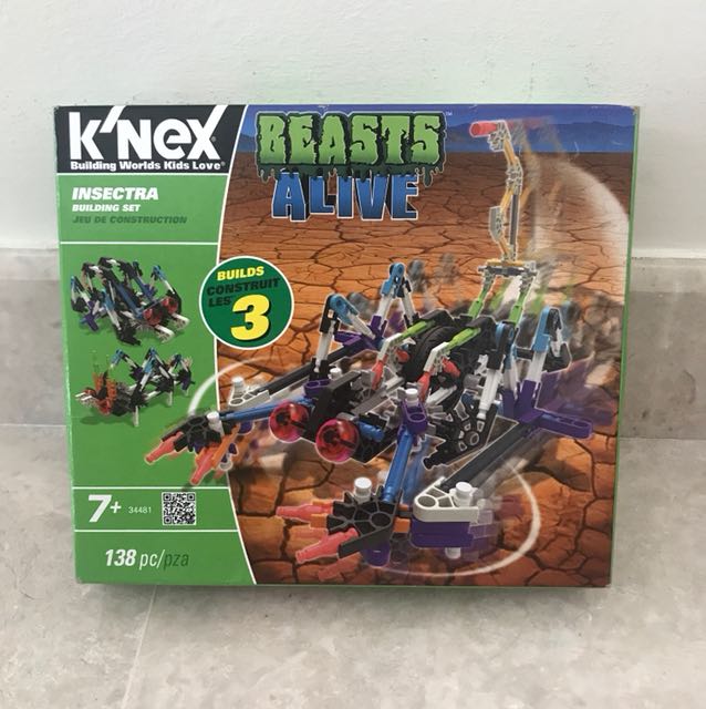 K'NEX Beasts Alive Insectra Building Set, Hobbies & Toys, Toys & Games on Carousell